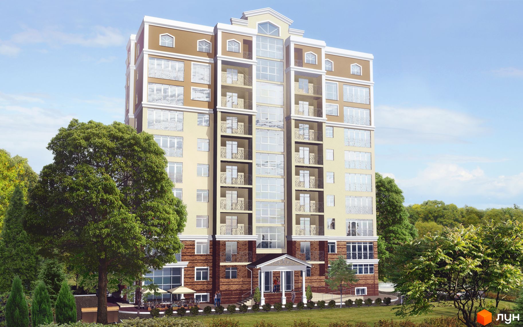 Клубный дом Irpin Residence, Ирпень — Купить квартиру в новостройке — ЛУН