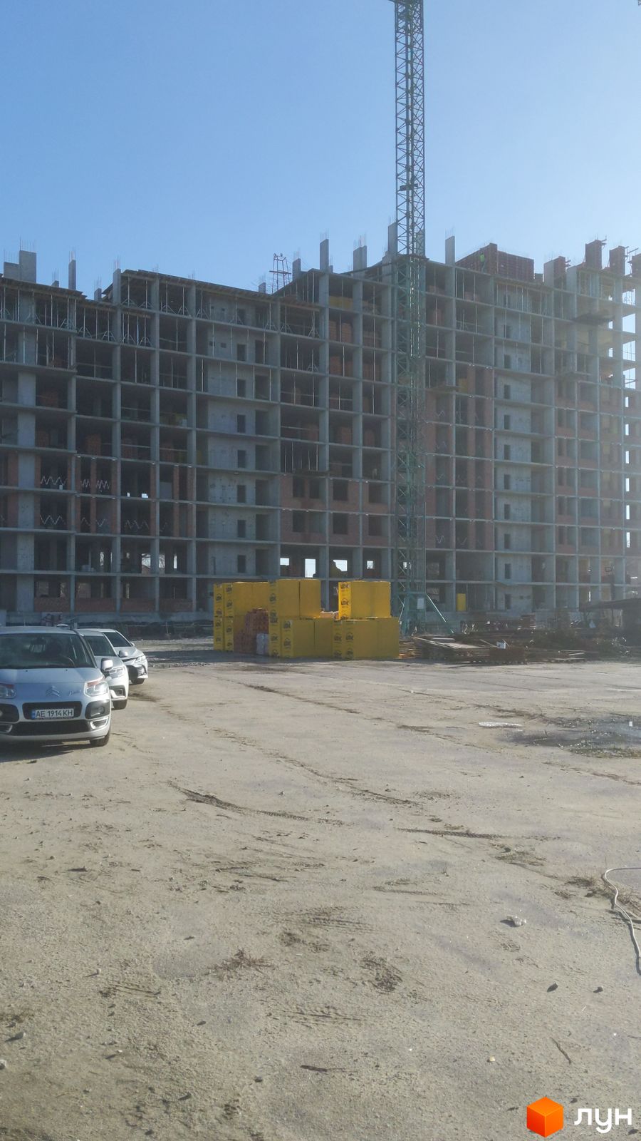 ЖК PEYOT, Дніпро: хід будівництва на фото — ЛУН